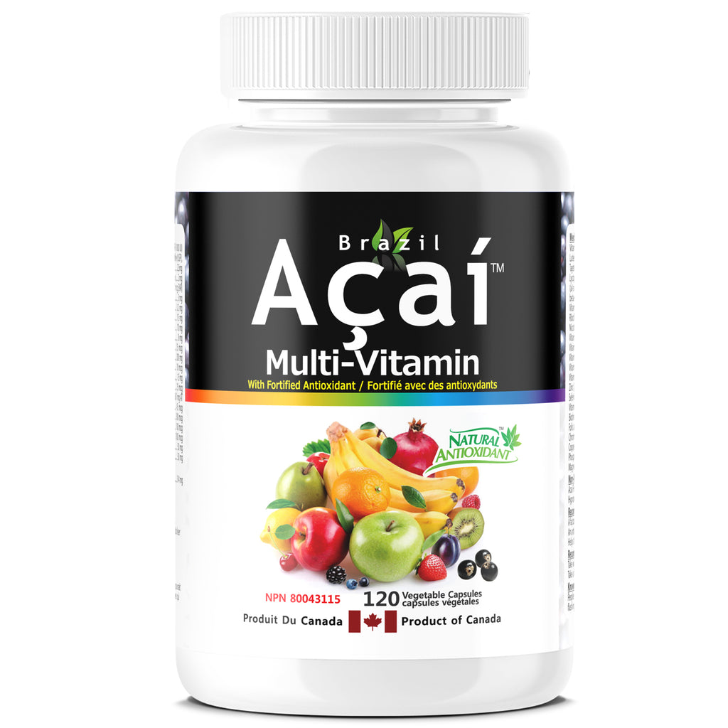 Acai 7 Multivitamin | Acai Berry Extract | Antioxidant Support | 120 V ...